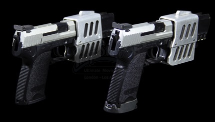 Blade’s (Wesley Snipes) pistols from Blade II. The half-vampirehybrid ...