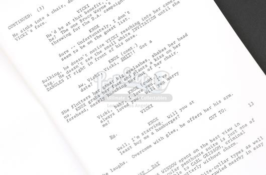 BATMAN (1989) - Production-Used Script - Current price: £1500