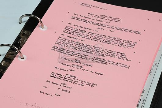 MUMMY RETURNS, THE (2001) - Production-Used Script, Polaroids and Call ...