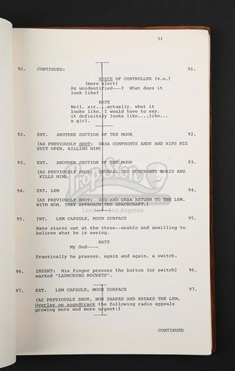 SUPERMAN II (1980) - Peter Murton's Personal Script - Current price: £450