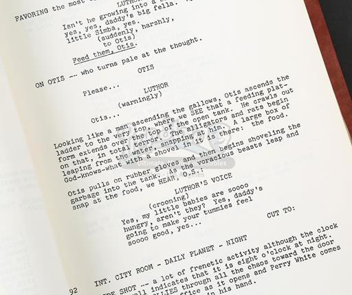 SUPERMAN (1978) - Combined Superman and Superman II Script - Current ...