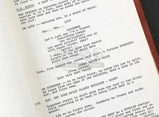 SUPERMAN (1978) - Combined Superman and Superman II Script - Current ...