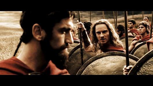 300 (2006) - Stelios' (Michael Fassbender) Shield - Current price: £2250