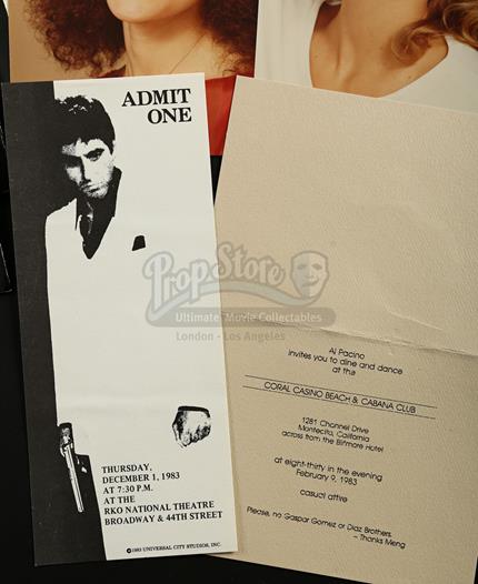 SCARFACE (1983) - Babylon Club Cocktail Napkin, Insert Posters and ...
