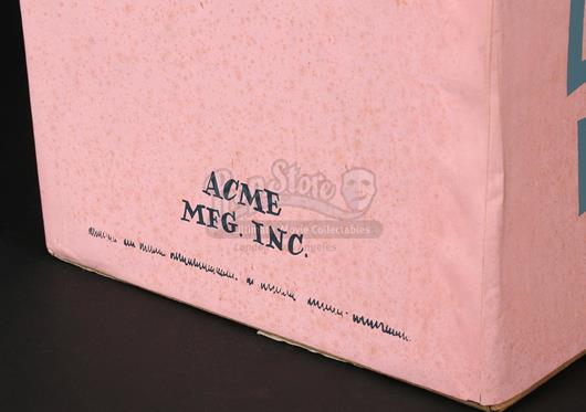 WHO FRAMED ROGER RABBIT (1988) - Acme Large Pill Box and Packing Boxes ...