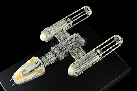 STAR WARS: RETURN OF THE JEDI (1983) - ILM Y-wing Model Miniature ...