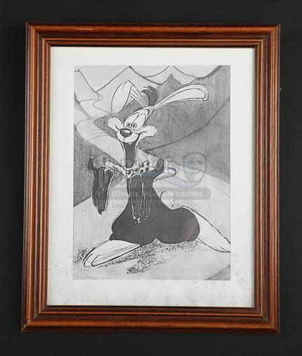 WHO FRAMED ROGER RABBIT (1988) - Jessica Rabbit Dressing Room Framed ...