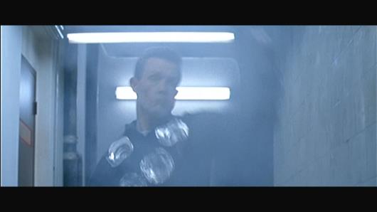 TERMINATOR 2: JUDGMENT DAY (1991) - T-1000's (Robert Patrick) Bullet ...