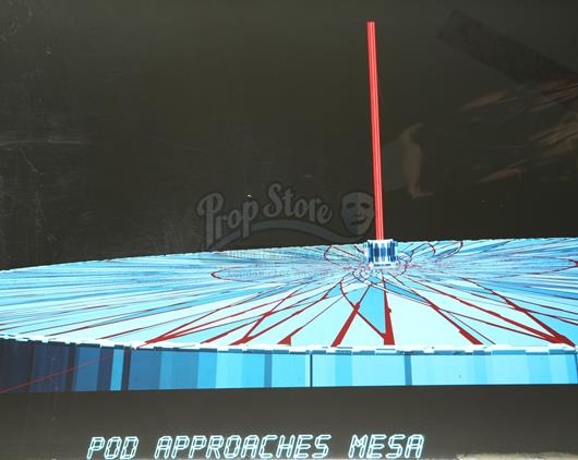 TRON (1982) - Set of Background Elements and Wedge Concept Art ...