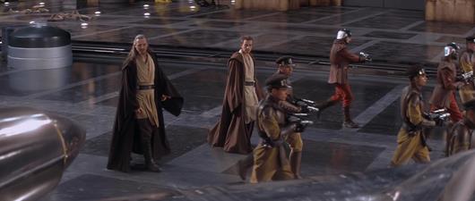 STAR WARS: THE PHANTOM MENACE (1999) - Naboo Security Officer Blaster ...