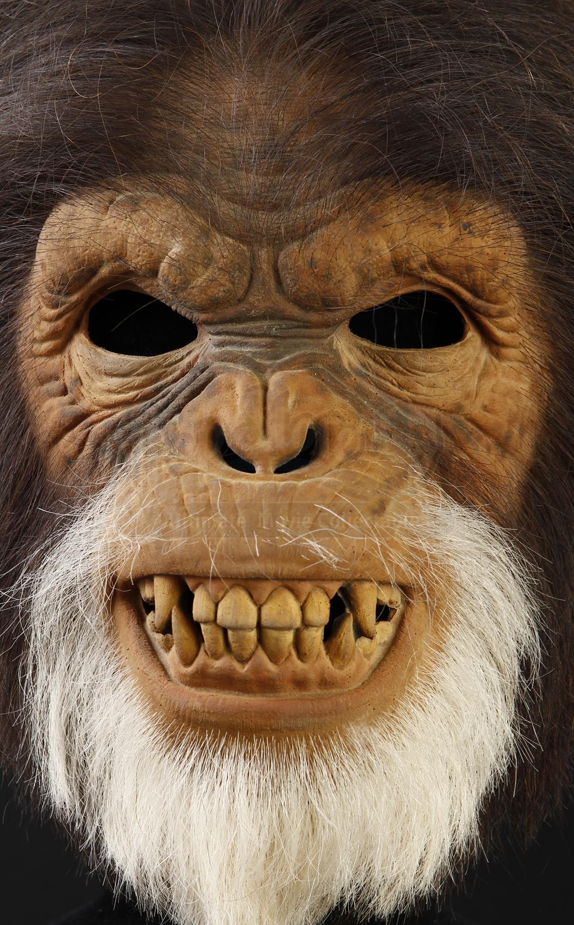 PLANET OF THE APES (2001) - Battle Chimp (Phillip Bonstin) Face Mask ...