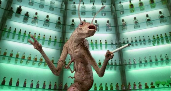 MEN IN BLACK II (2002) - Oversized Worm Guy Skins - Current price: $900