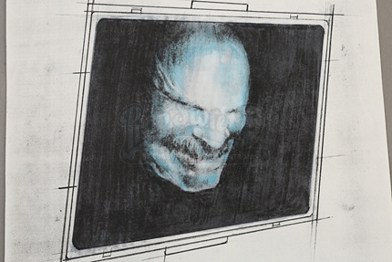 ROBOCOP 2 - Hand-Drawn Cain Face Concepts - Current price: $50