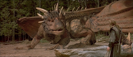 DRAGONHEART - Large Draco (Sean Connery) Maquette and Wing - Current ...