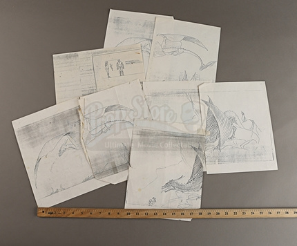 DRAGONSLAYER - Vermithrax Pejorative Dragon Concept Art Prints ...