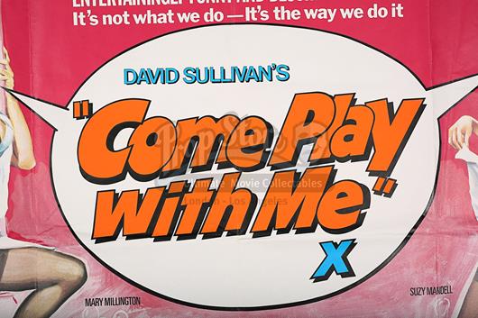 COME PLAY WITH ME (1977) - UK Quad Poster (1977) - Current price: £175