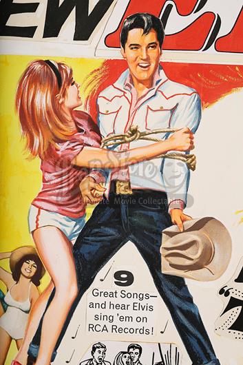 TICKLE ME (1965) - Quad Poster Artwork (1965) - Current price: £1000