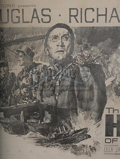 THE HEROES OF TELEMARK (1965) - Premiere Poster Artwork (1965 ...