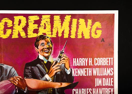 CARRY ON SCREAMING (1966) - UK Quad Poster - Current price: £1100