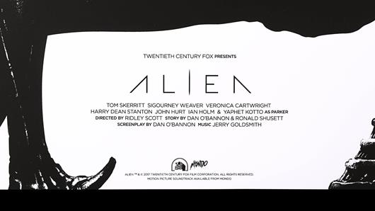 ALIEN (1979) - Mondo Poster - Current price: £200
