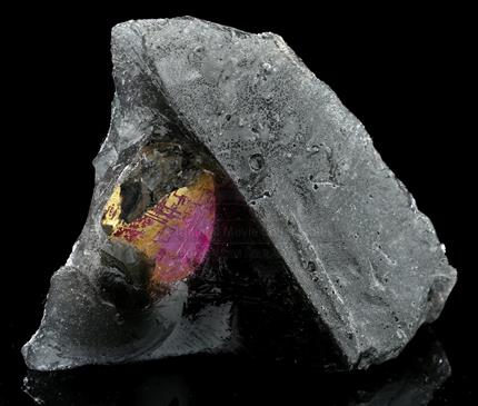 Kimberly Hart's Obsidian Encased Pink Power Coin - Current price: $600