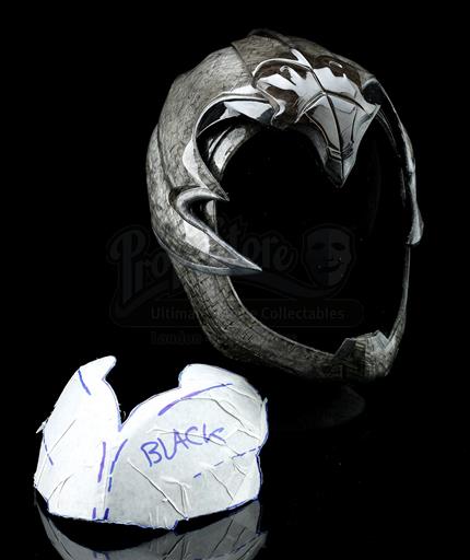 Zack Taylor's Black Power Suit Open-Faced Helmet - Current price: $2750