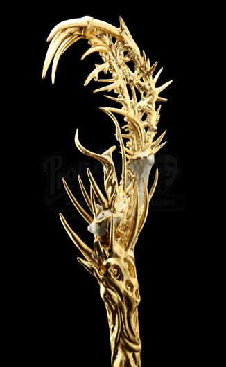 Rita Repulsa's Medium Gold Staff - Current price: $1100