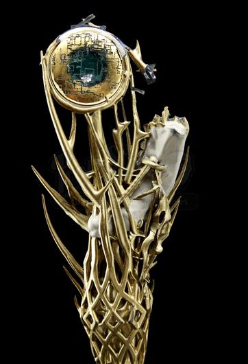Rita Repulsa's Long Gold Staff - Current price: $1000