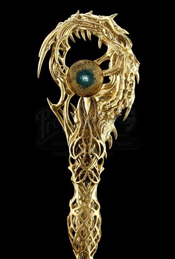 Rita Repulsa's Prologue Gold Staff - Current price: $1600