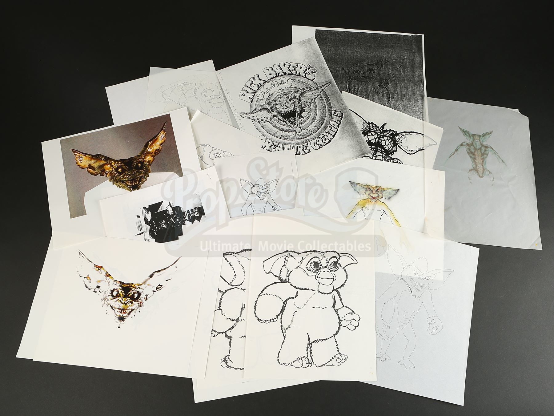 GREMLINS 2: THE NEW BATCH (1990) - Gremlin Concept Folder