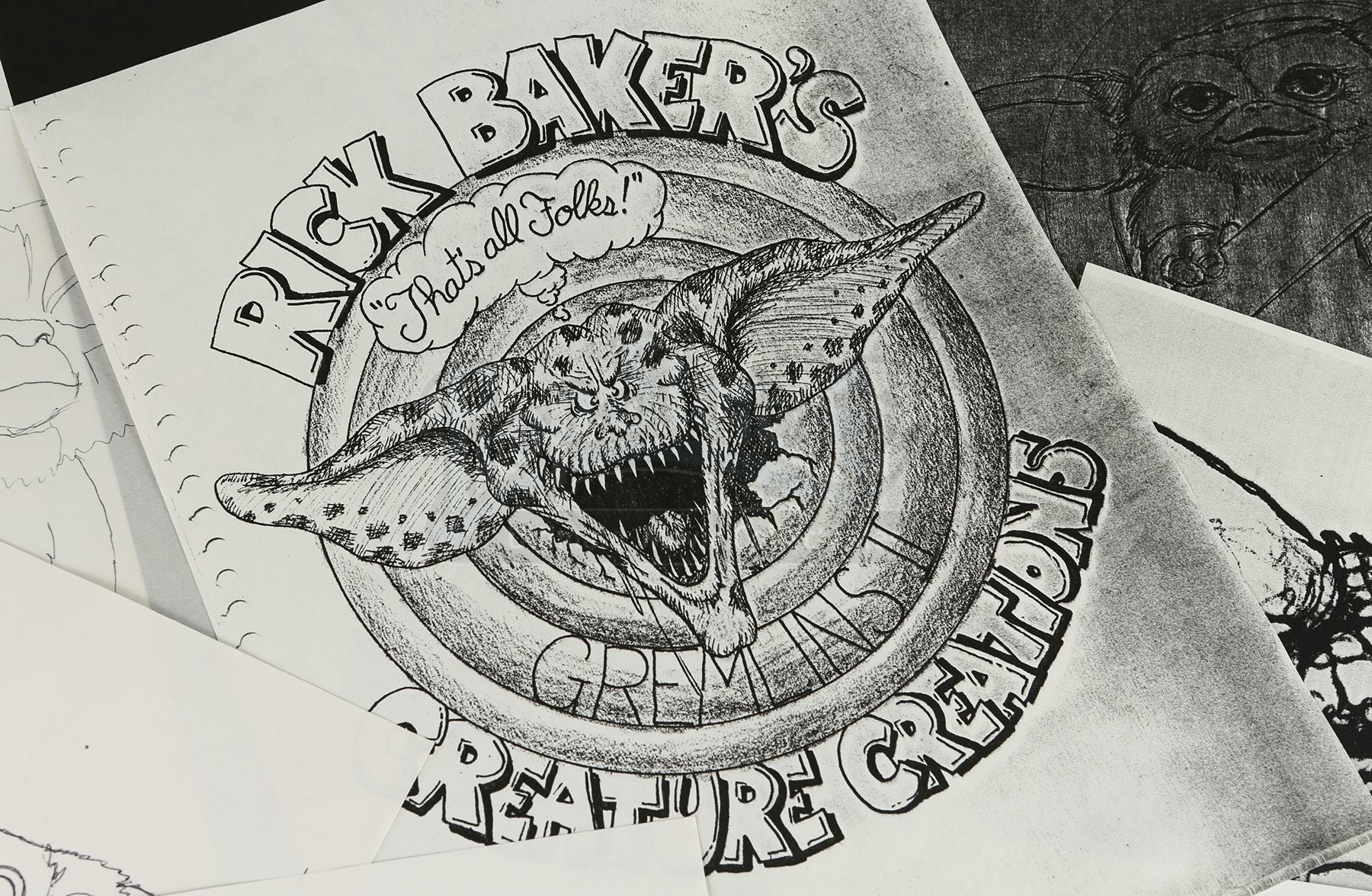 GREMLINS 2: THE NEW BATCH (1990) - Gremlin Concept Folder