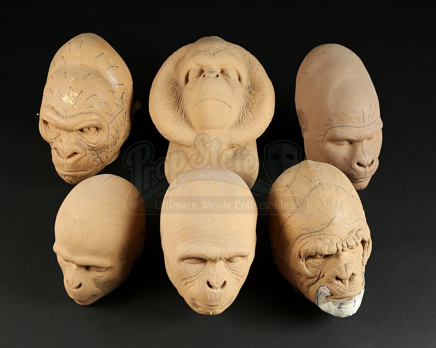 PLANET OF THE APES (2001) - Foam Ape Heads