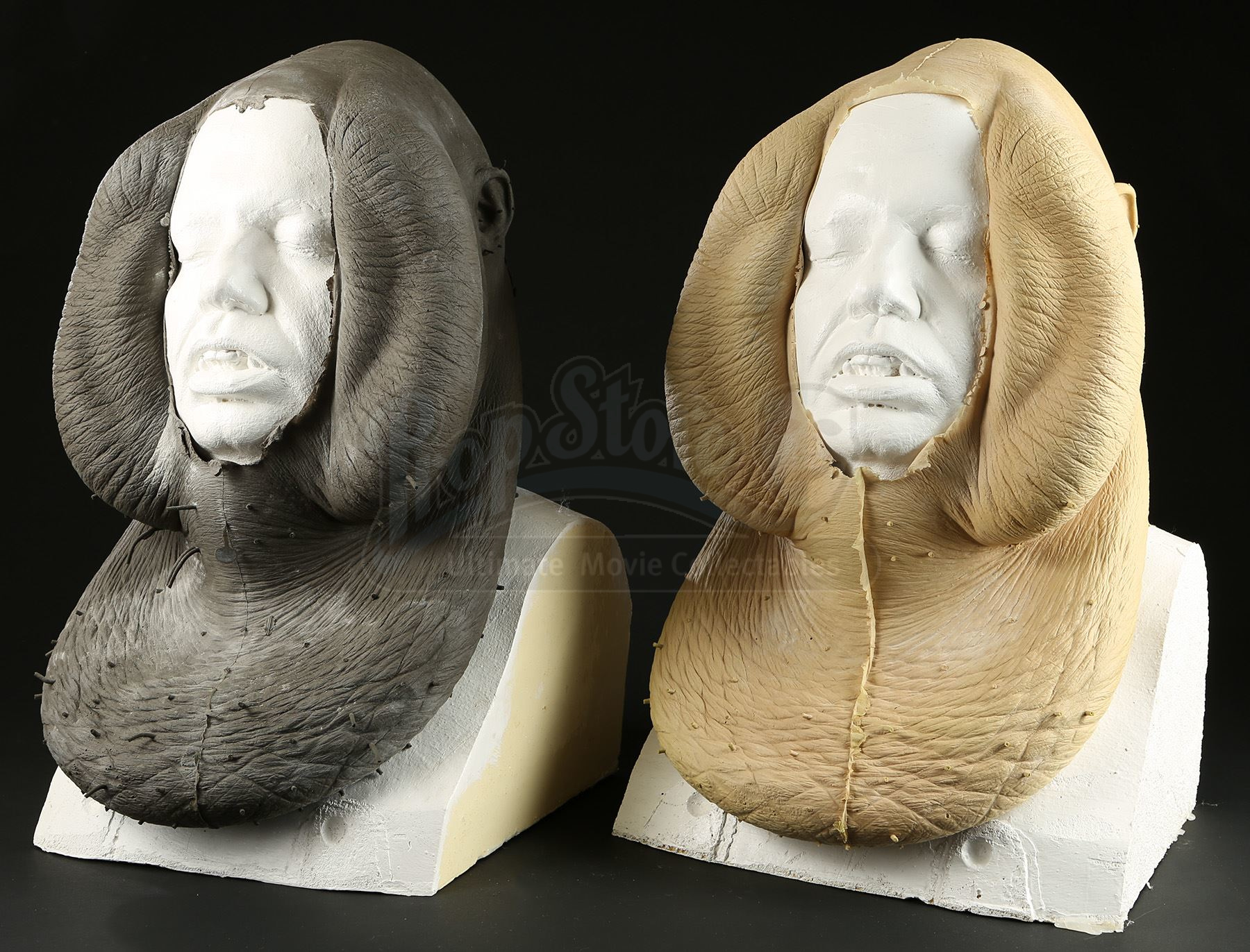 PLANET OF THE APES (2001) - Pair of Senator Nado (Glenn Shadix) Cowls ...