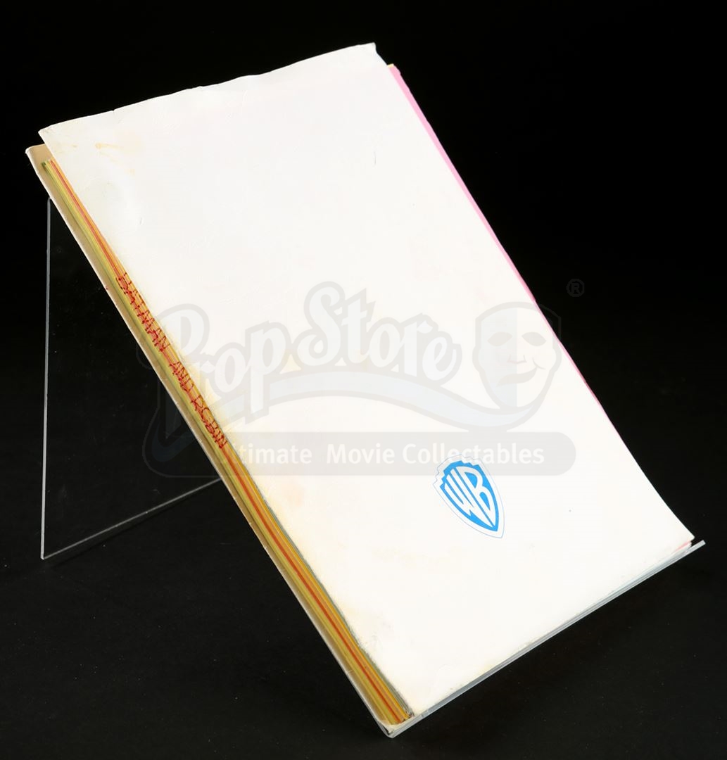 BATMAN & ROBIN (1997) - Second Drat Revised Script - Price Estimate: