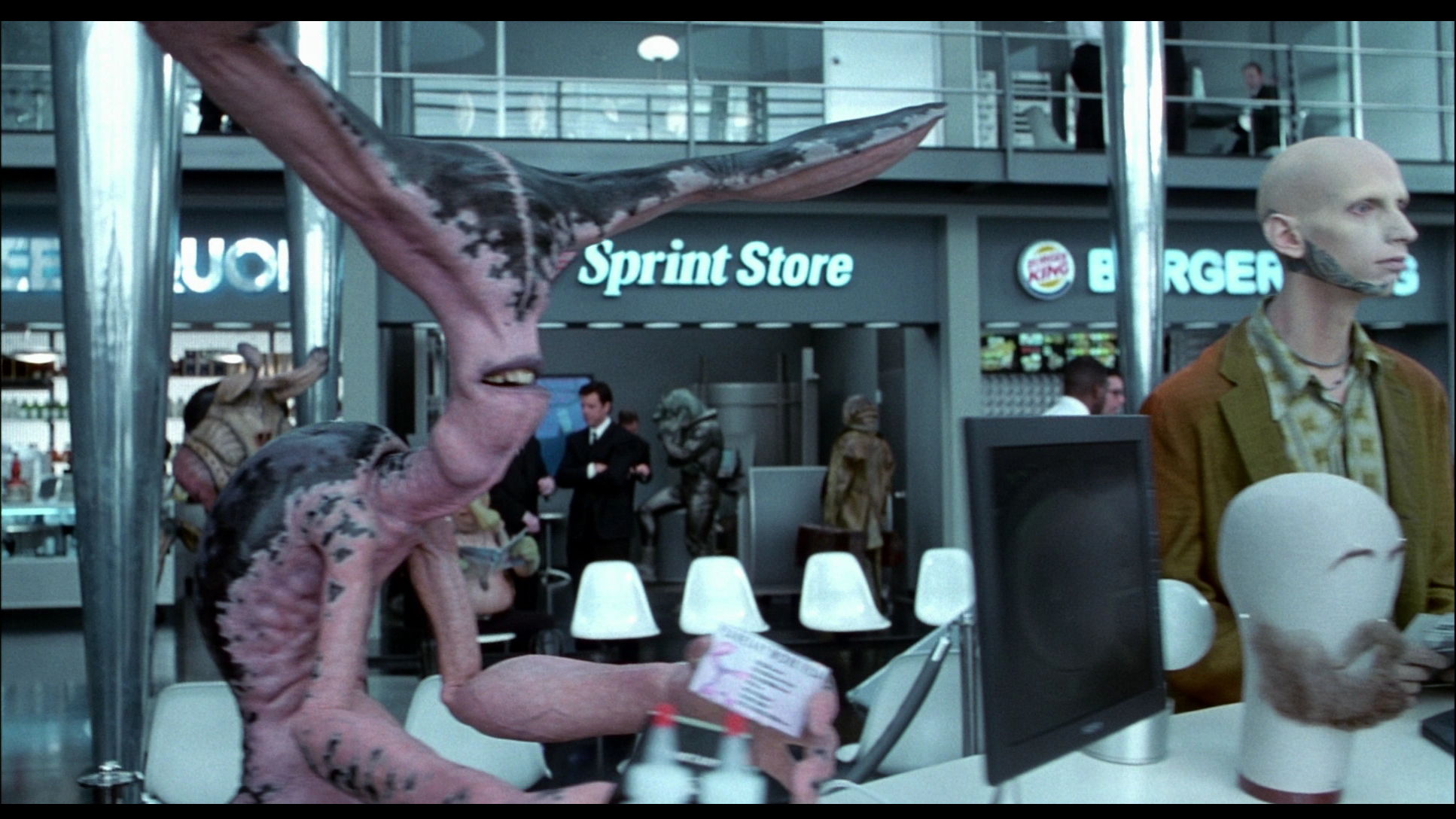 MEN IN BLACK II (2002) - Hammerhead Alien Head Skin - Current price: $10