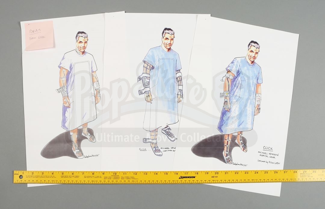 CLICK (2006) - Printed Michael Newman (Adam Sandler) Hospital Costume ...
