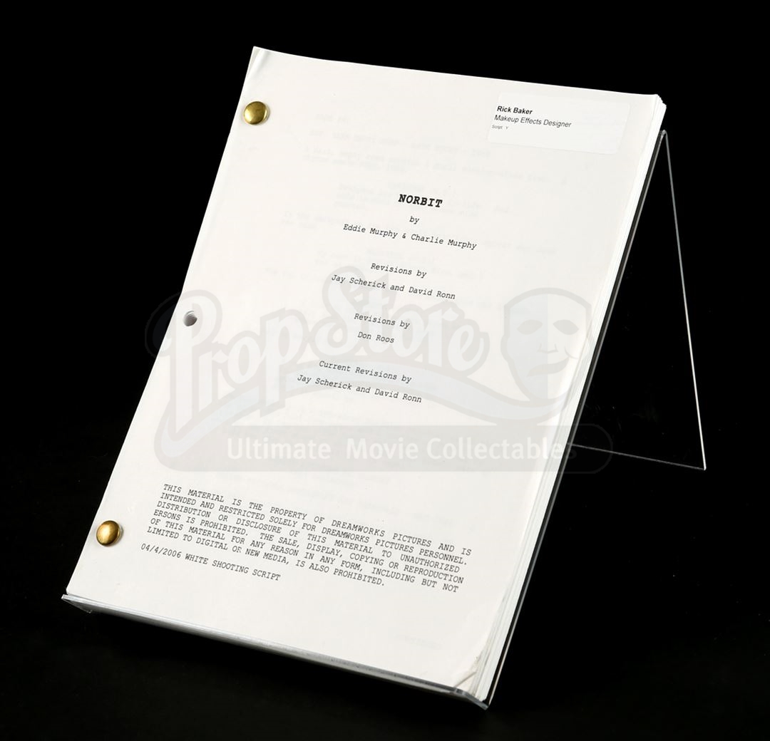 NORBIT (2007) - Shooting Script