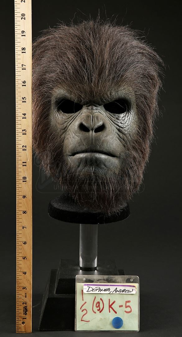 PLANET OF THE APES (2001) - Gorilla (Andrew DePalma) Face Mask ...