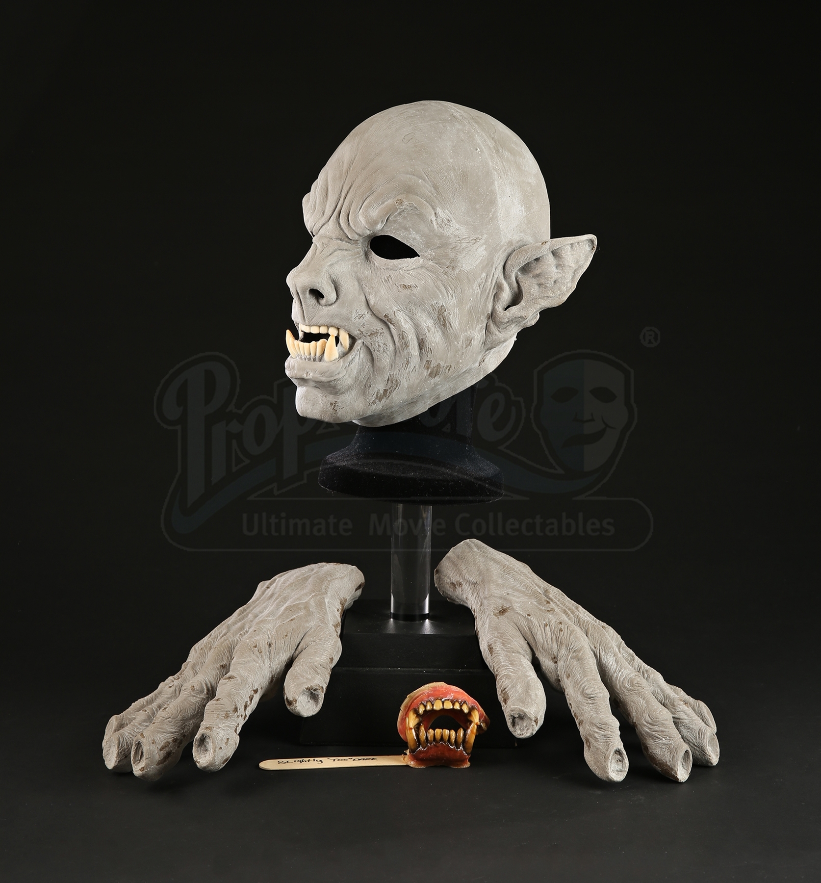 THE WOLFMAN (2010) - Unfinished Sir Talbot Stunt Werewolf Mask with ...