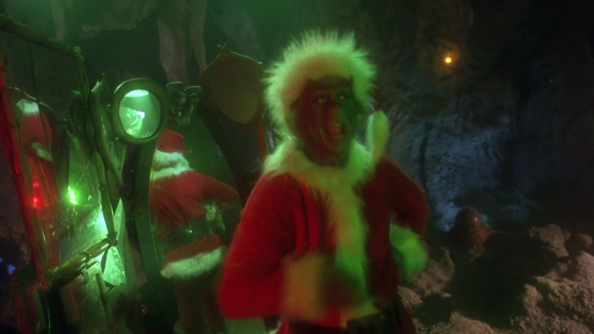 HOW THE GRINCH STOLE CHRISTMAS (2000) - Grinch (Jim Carrey) Head ...