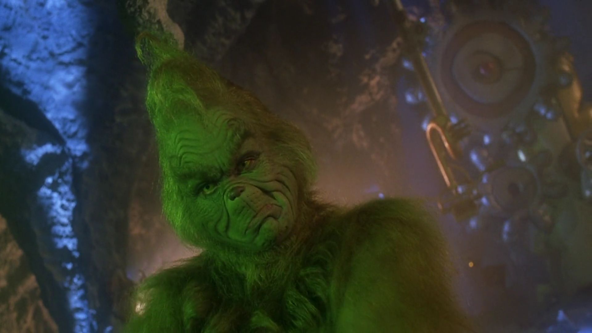 HOW THE GRINCH STOLE CHRISTMAS (2000) -Grinch Head Appliance Test and ...