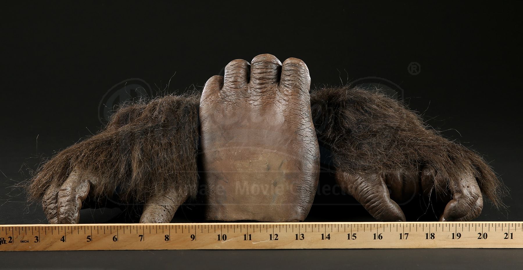 GORILLAS IN THE MIST (1988) - Pair of Gorilla Feet Shoes and Left Glove