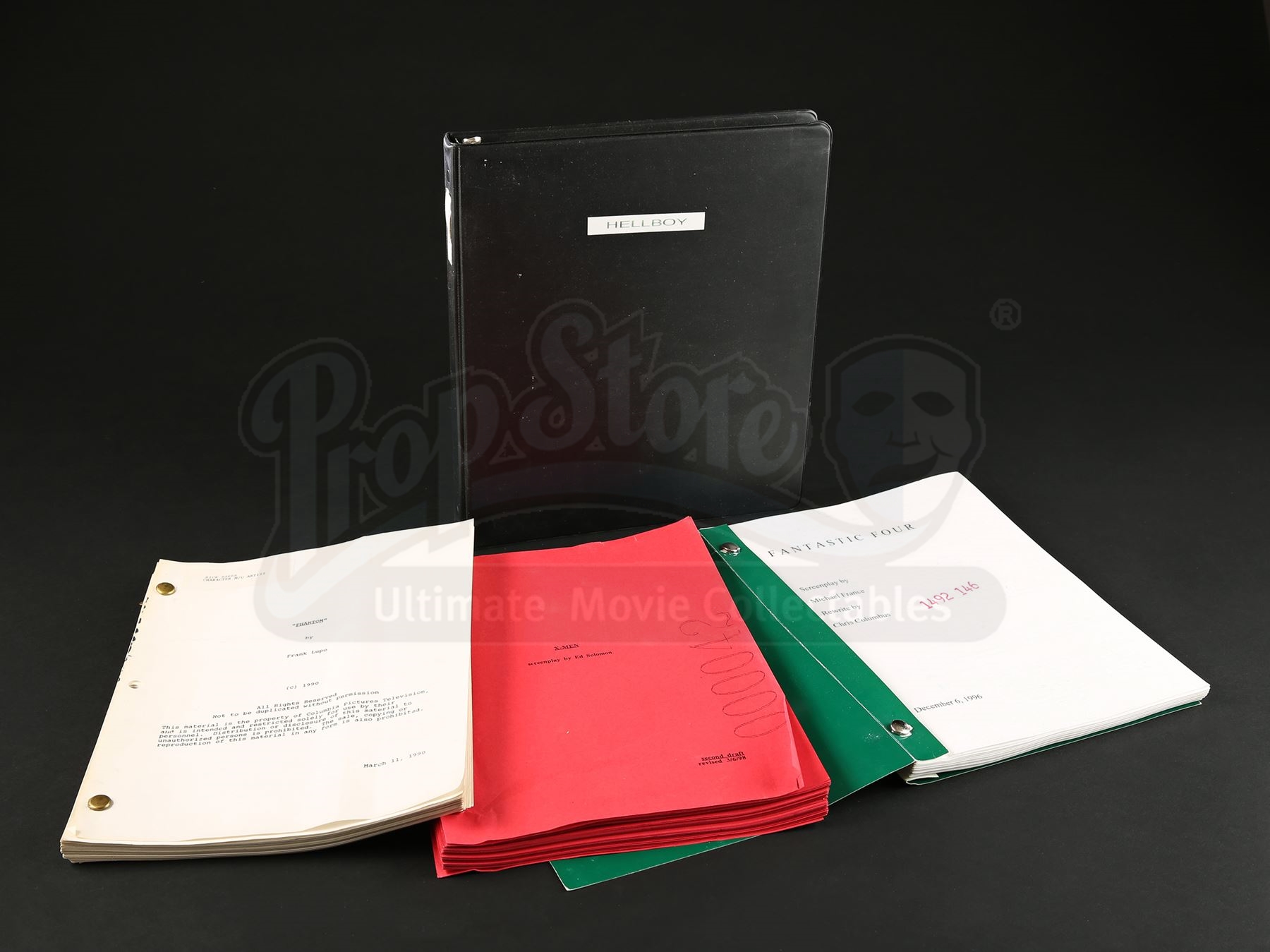 VARIOUS PRODUCTIONS - Superhero Script Collection