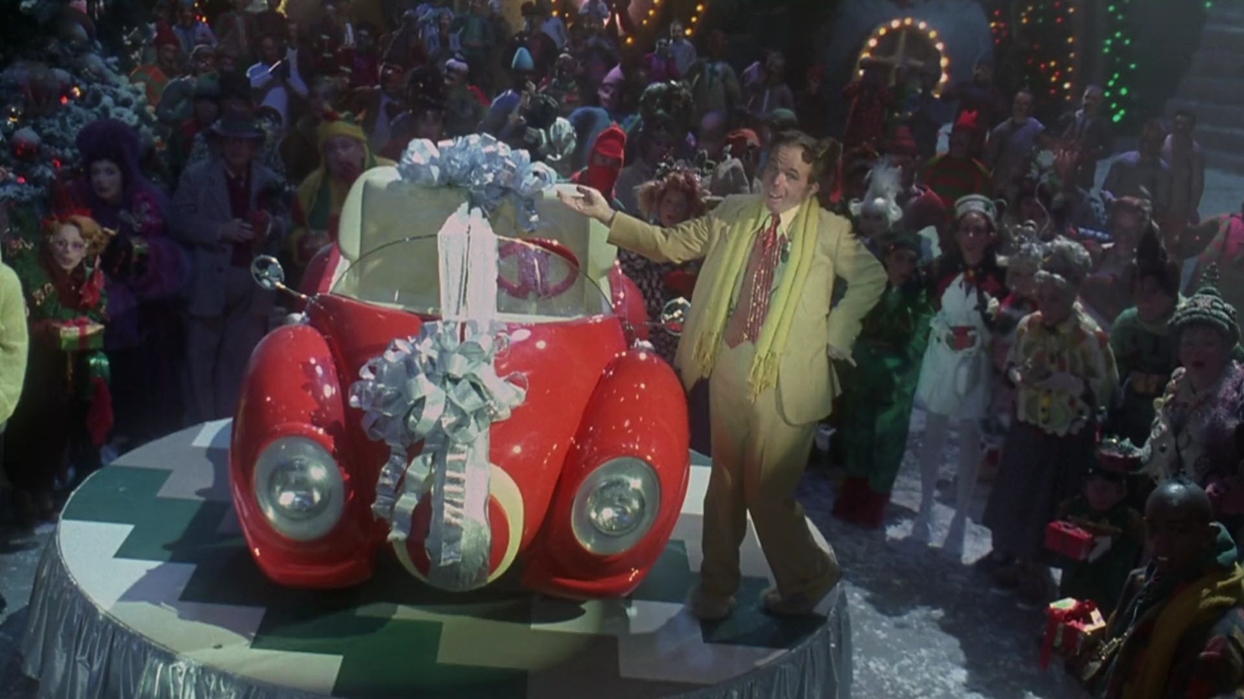 HOW THE GRINCH STOLE CHRISTMAS (2000) - Lot of Four Who Wigs