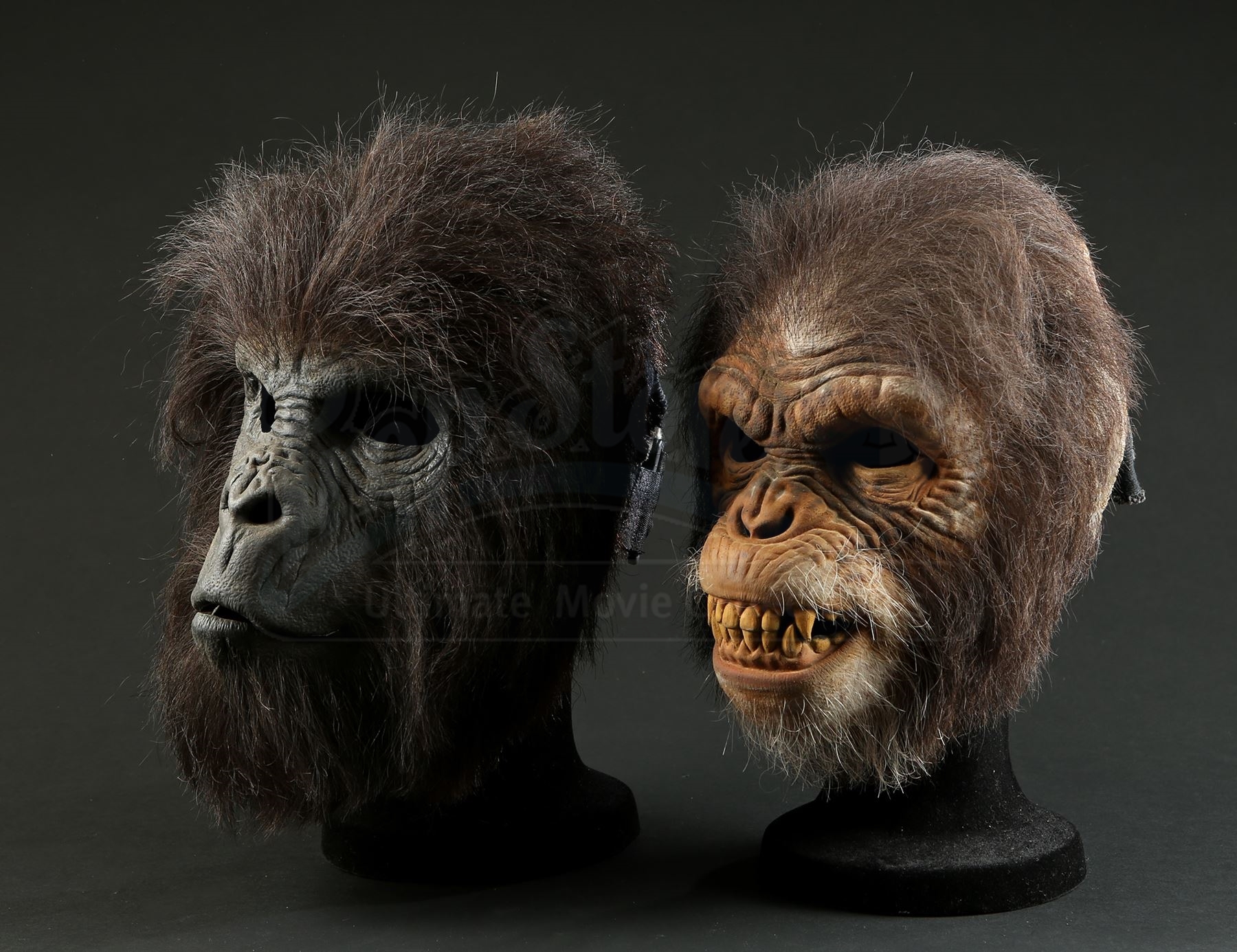 PLANET OF THE APES (2001) - Gorilla and Battle Chimp Face Masks