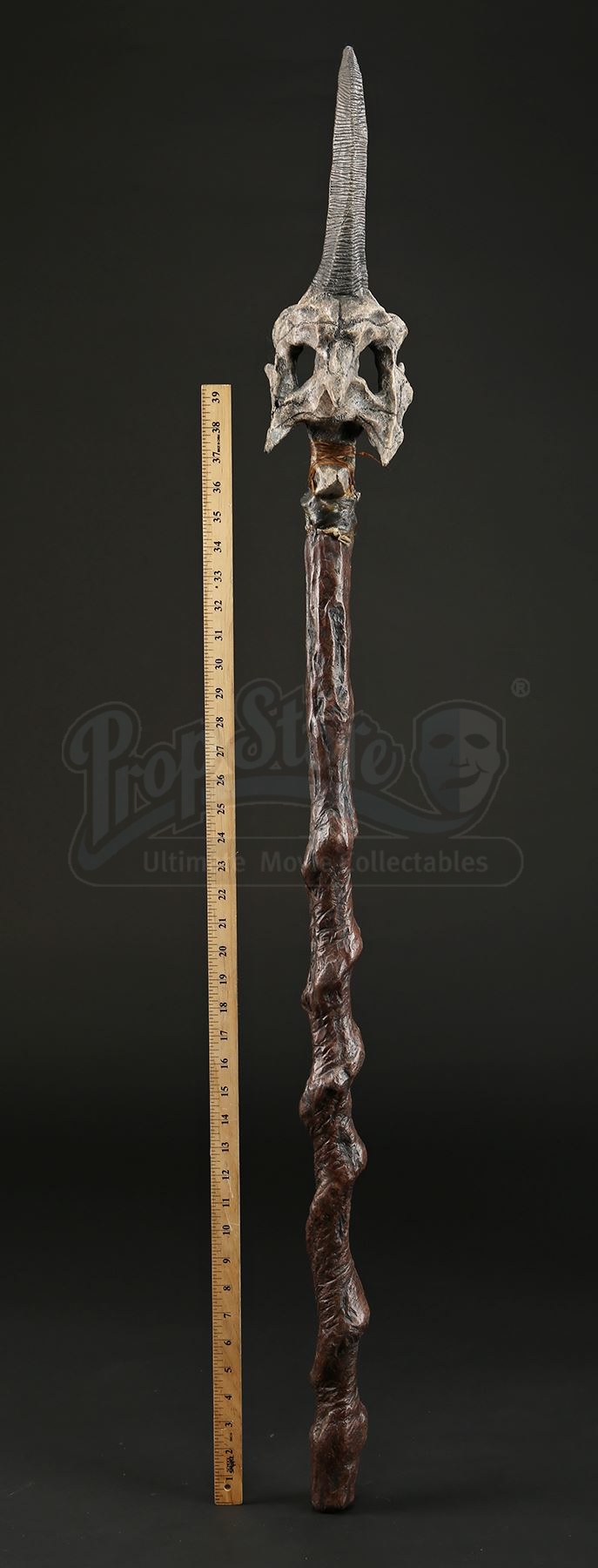 Strix’s stunt bone staff from Sergey Bodrov’s fantasy adventure Seventh ...