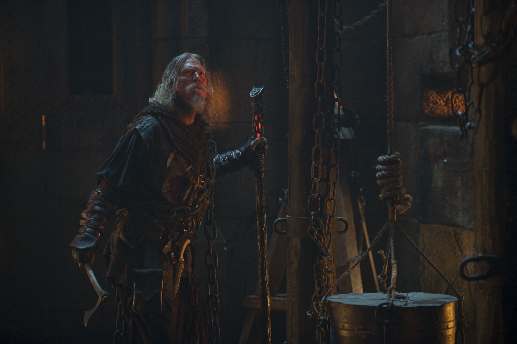 Master Gregory's (Jeff Bridges) Prototype Rowan Staff - Current price: $225