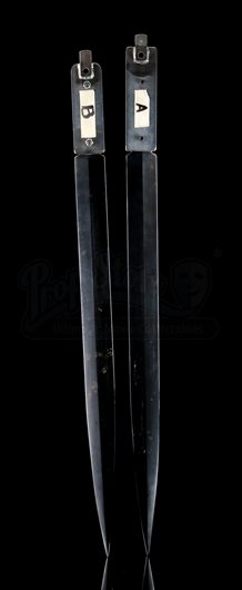 Terminator Genisys: T-1000's (Byung-hun Lee) Swords - Current price: $1000