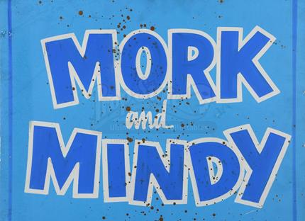 MORK & MINDY (1978 - 1982) - ‘Mork & Mindy’ Hand-Painted Paramount ...