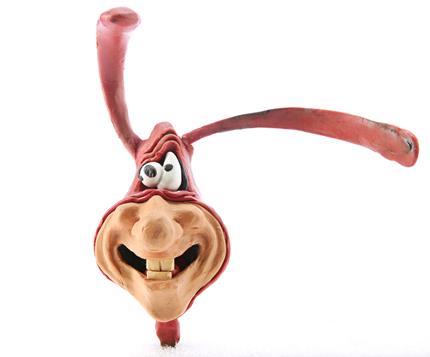 DOMINO'S PIZZA COMMERCIALS (1980s) - Three Noid Puppet Claymation Heads ...